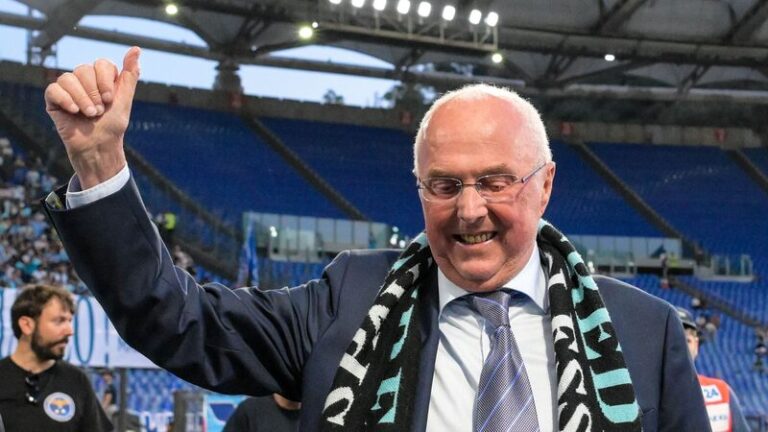 Former England Manager Sven-Goran Eriksson Passes Away at Age 76 ...