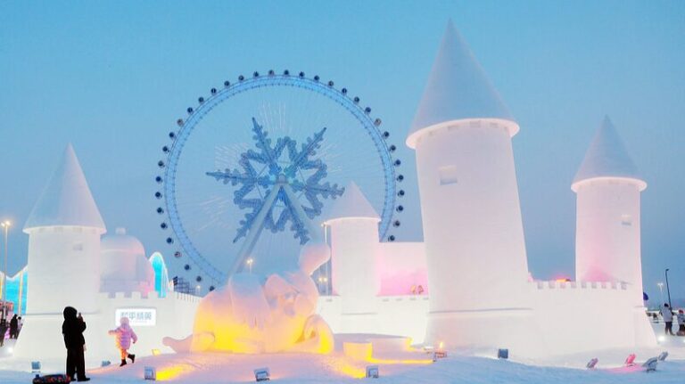 Harbin’s Ice and Snow Wonderland Lights Up 2026 Winter Season - Khabar Asia