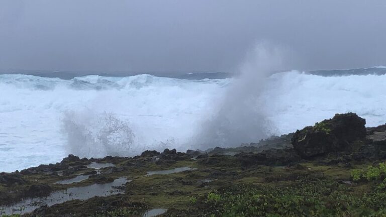 Typhoon Khanun Nears Okinawa, Bringing Powerful Winds and Heavy Rain ...