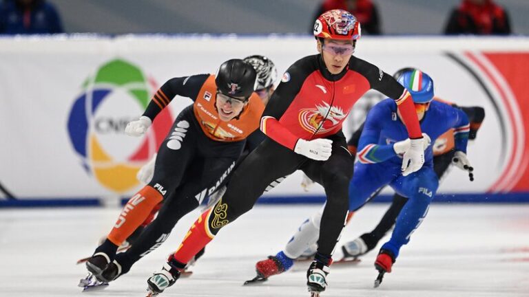 China’s Skating Quartet Secures Silver in Thrilling World Tour Finale ...