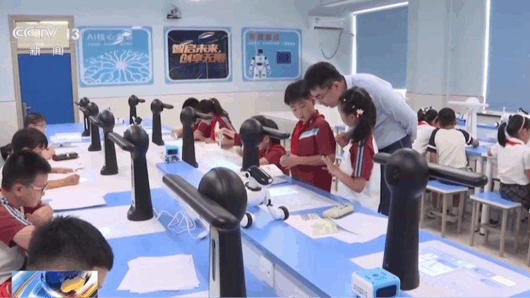 China’s Classrooms Embrace AI: From Robots to Real-World Learning ...