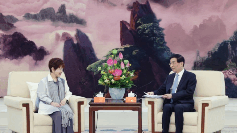 Wang Huning Stresses Unity in Meeting with Taiwan Representatives ...
