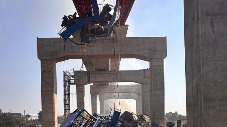 Crane Collapse Derails Train in Thailand, Multiple Fatalities Reported ...