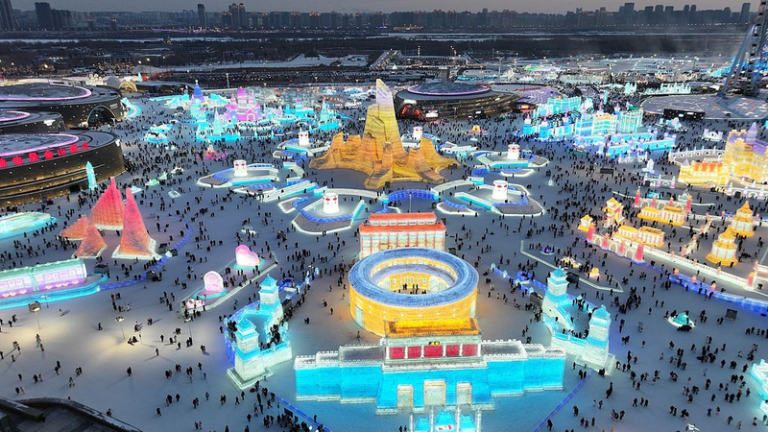 Harbin’s 2026 Ice and Snow World Breaks Records as Global Winter ...