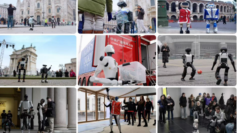 Chinese Humanoid Robots Shine at Milano Cortina 2026 Winter Olympics ...